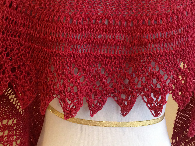 Ravelry: Sanderleaf's Summer Shag Shawl