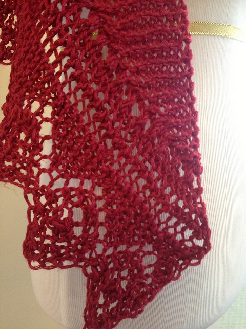 Ravelry: Sanderleaf's Summer Shag Shawl
