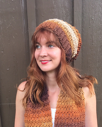 Ravelry: The Laurel Hat and Scarf Set pattern by Kayla Norris