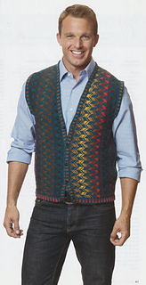 Ravelry: Horizontal Vest pattern by Sandi Prosser