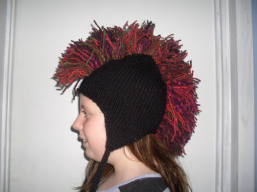 Ravelry: My Mohawk Hat pattern by Jackie Jaquette