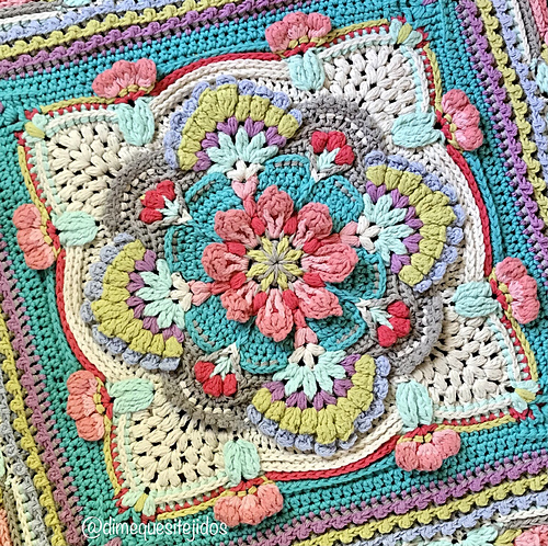 Ravelry: Babylon Square pattern by Sandra Salas