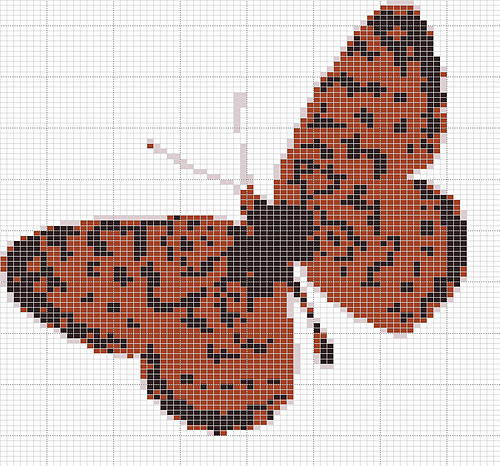 Ravelry: 3 Color Butterfly pattern by Nikki Roberts