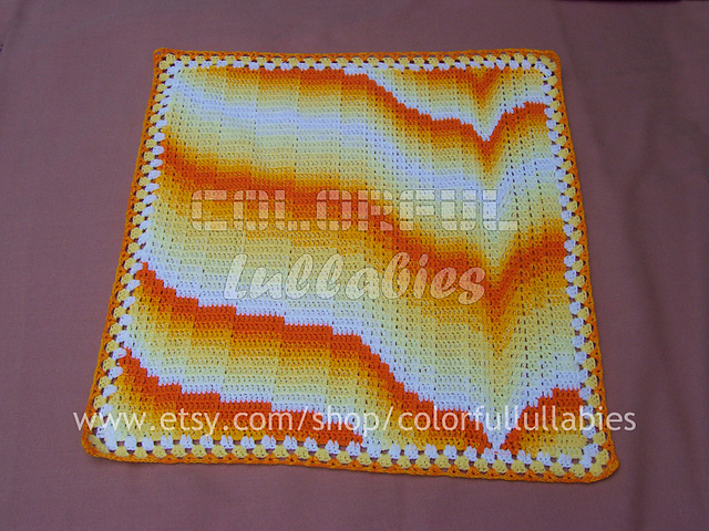 Ravelry: SaraBea's LIGHT. Crocheted Bargello blanket