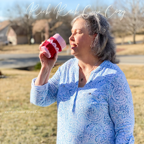 Ravelry: Rick Rack Cup Cozy pattern by Sara Marsh
