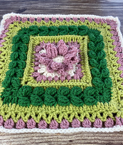 Ravelry: Olivia's Garden Square pattern by Sara Marsh
