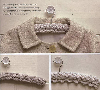 Ravelry: Hanger Covers pattern by Sarah Golder