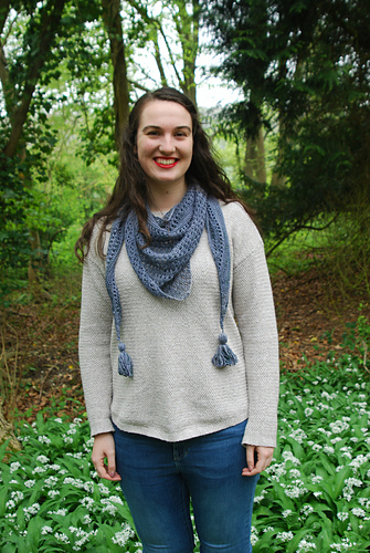 Ravelry: Fairy Footsteps Shawl pattern by Sarah Rose Knits