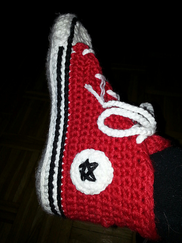 Ravelry: Converse pattern by Saraleona Hansson