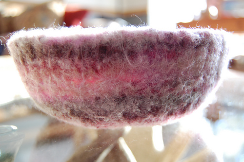 Ravelry: Felted Bowl pattern by Joan Janes