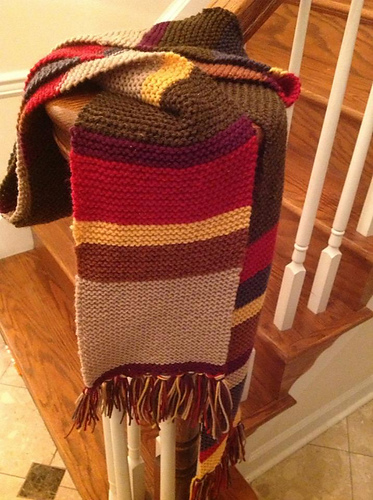 Ravelry: Doctor Who Scarf - Season Thirteen pattern by Tara Wheeler