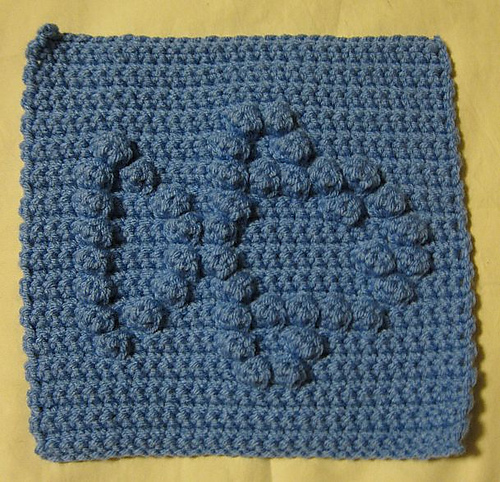 Ravelry: Fish Bobble Chart pattern by Kari Philpott