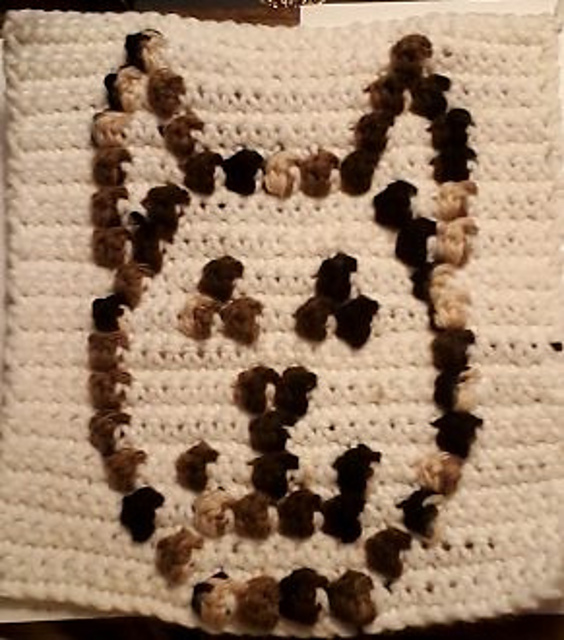 Ravelry: Cat Bobble Chart pattern by Kari Philpott