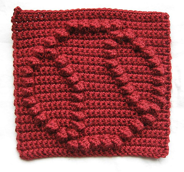 Ravelry: Baseball Bobble Chart pattern by Kari Philpott