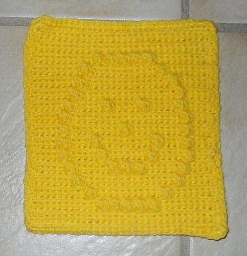 Ravelry: Smiley Face Bobble Chart pattern by Kari Philpott