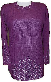 Ravelry: Calder Lace Tunic pattern by Margo Turner