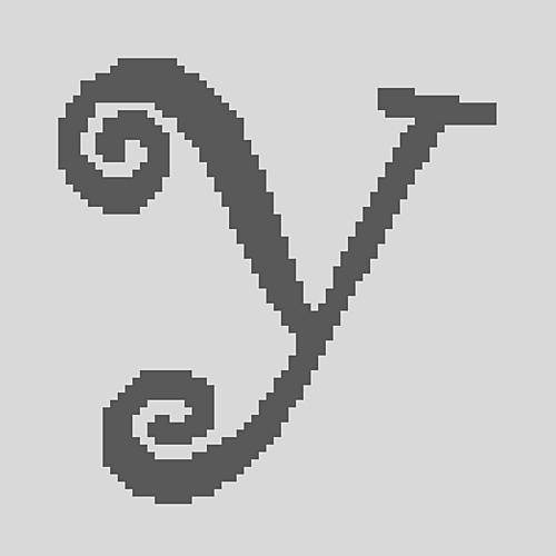 Ravelry: C2C Monogram Y Curl pattern by Savanna Ashmore