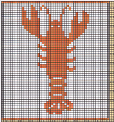 Ravelry: Potholder Lobster 2 pattern by Regina Schoenfeldt