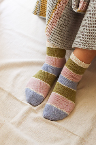 Ravelry: Slip Stitch Stripe Socks pattern by Say Little Hen