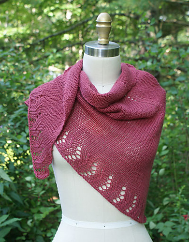 Ravelry: Soft Linen Shawl pattern by Cecily Glowik MacDonald