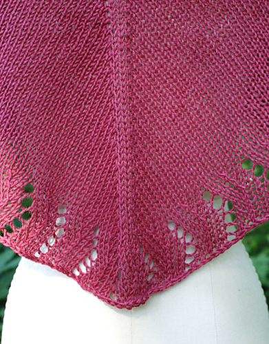 Ravelry: Soft Linen Shawl pattern by Cecily Glowik MacDonald