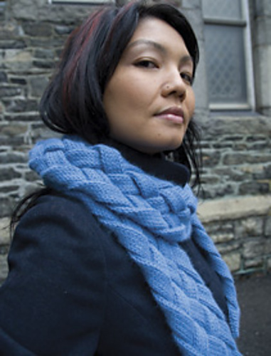 Ravelry: Woven Trellis Scarf pattern by Kristen TenDyke