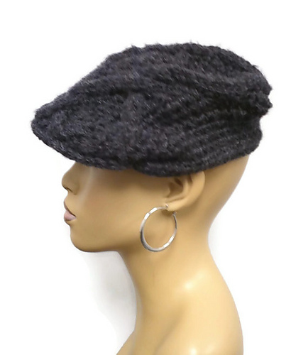 Ravelry: Cabled Unisex Newsboy Hat pattern by ScarFanatic1