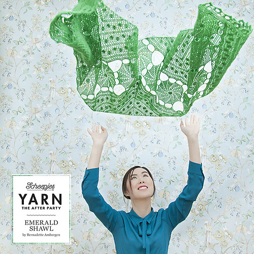 Ravelry: Emerald Shawl pattern by Bernadette Ambergen