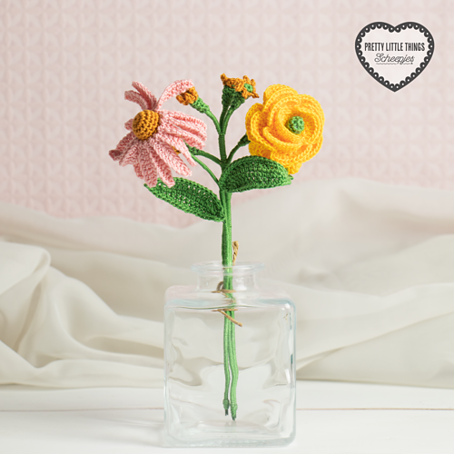 Ravelry: Crochet Wildflower Bouquet pattern by Sarah-Jane Hicks