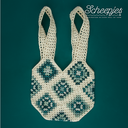 Ravelry: Granny Square Tote pattern by Scheepjes Designs