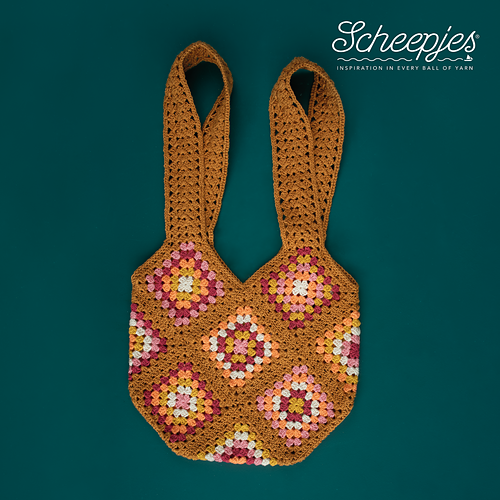Ravelry: Granny Square Tote pattern by Scheepjes Designs