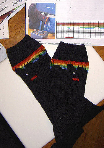 Ravelry: TechGuy Socks pattern by Alison Hansel