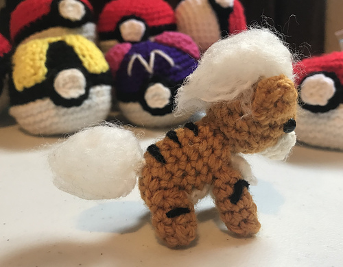 Ravelry: Mini Growlithe pattern by Amanda Stokes