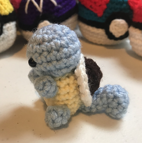 Ravelry: Mini Squirtle pattern by Amanda Stokes