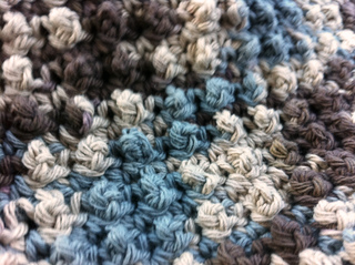 Ravelry: StarbuxStitchr's Brown&Blue Scrubbies