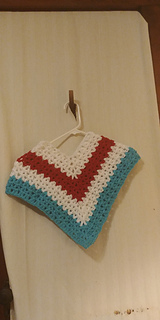 Ravelry: v stitch poncho pattern by Moore Crafts