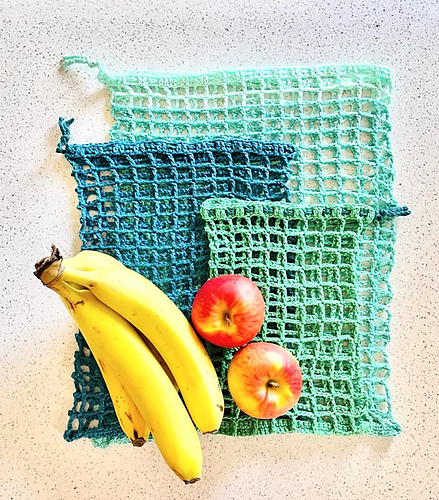 Ravelry: Green Earth Produce Bags pattern by Linda Maria