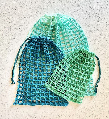 Ravelry: Green Earth Produce Bags pattern by Linda Maria