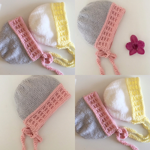 Ravelry: Little Loops baby bonnet pattern by Mary Edwards