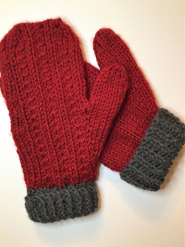 Ravelry: A Twist of Winter mittens pattern by Mary Edwards
