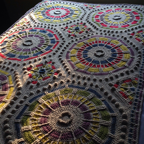 Ravelry: Summer Mosaic Afghan pattern by Julie Yeager