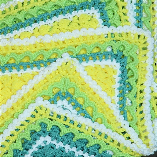 Ravelry: Lacy Loops & Bridges Border pattern by The Secret Yarnery