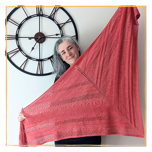 Ravelry: Flying Fox Shawl pattern by Olga Fahim
