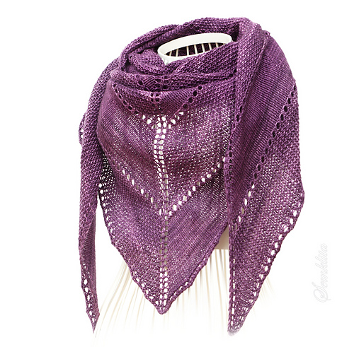 Ravelry: Inky asymmetry pattern by Yulia Tkachenko