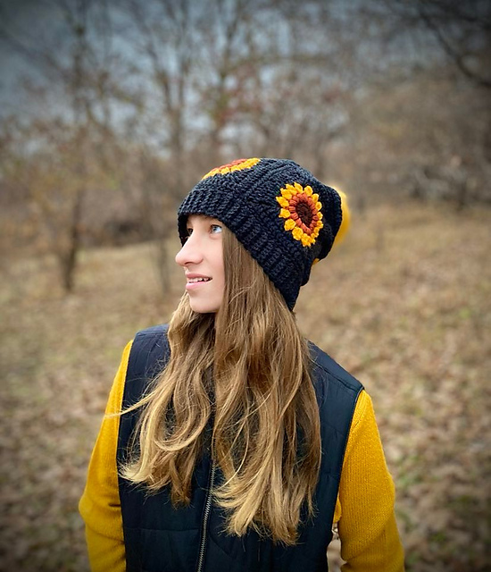 Ravelry: Winter Flower Beanie pattern by Lara Serbousek