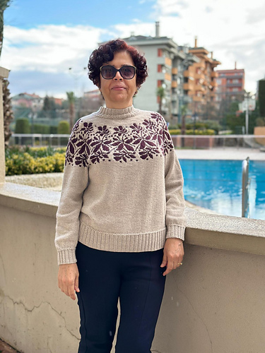 Ravelry: Barberry Sweater pattern by Zanete Knits