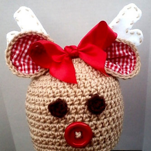 Ravelry: Reindeer Hat pattern by April Hudson