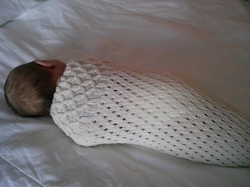Ravelry: Ida Mae Lacy Cocoon Set pattern by Kristy Granger