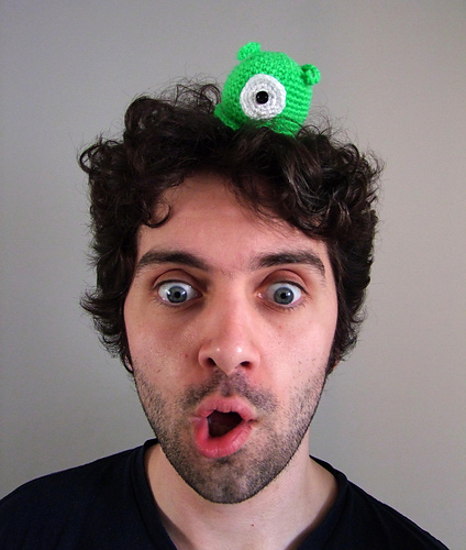 Ravelry: Futurama Amigurumi Brain Slug pattern by Codi Hudnall