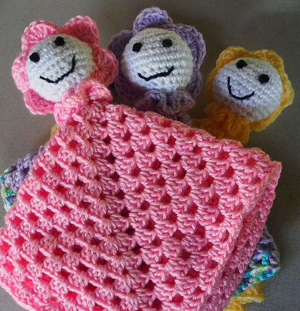 Ravelry: Flower Snuggle Toy pattern by Sez Manning
